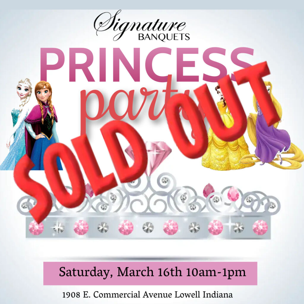 Events from May 12 – March 16 – Signature Banquets